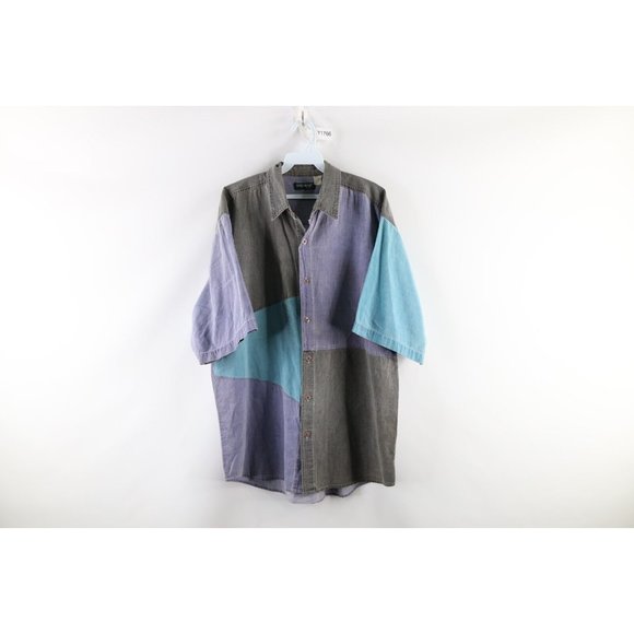 Vintage | Shirts | Vintage 9s Streetwear Xl Faded Stonewashed Color ...